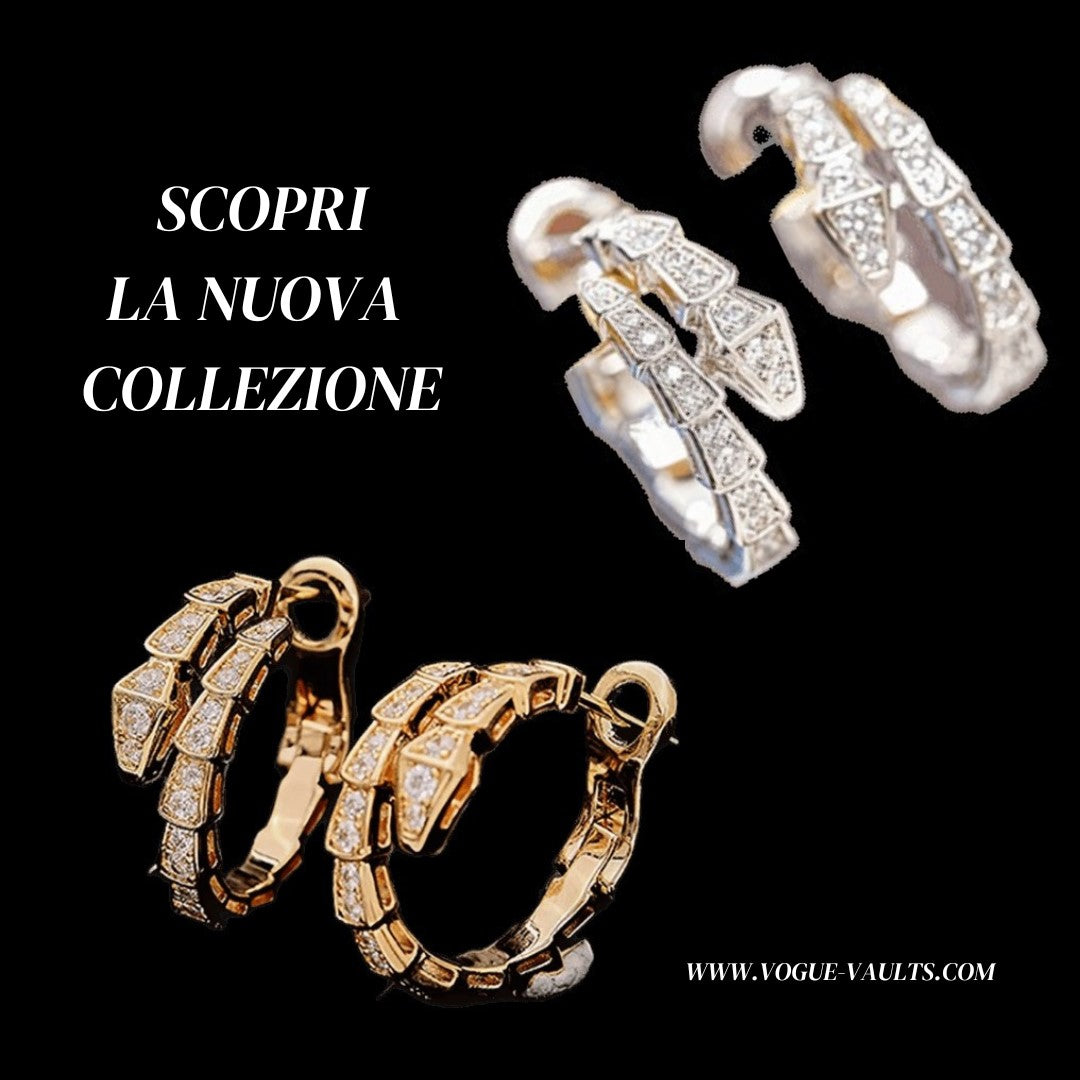 ORECCHINI VIPER E BORSA NODO COUTURE – BOUTIQUE VOGUE-VAULTS